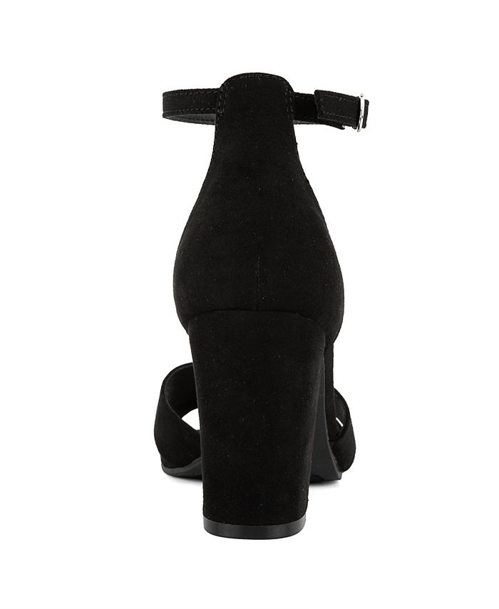 Sugar Women's Machellie Block Heel Dress Sandals - Macy's