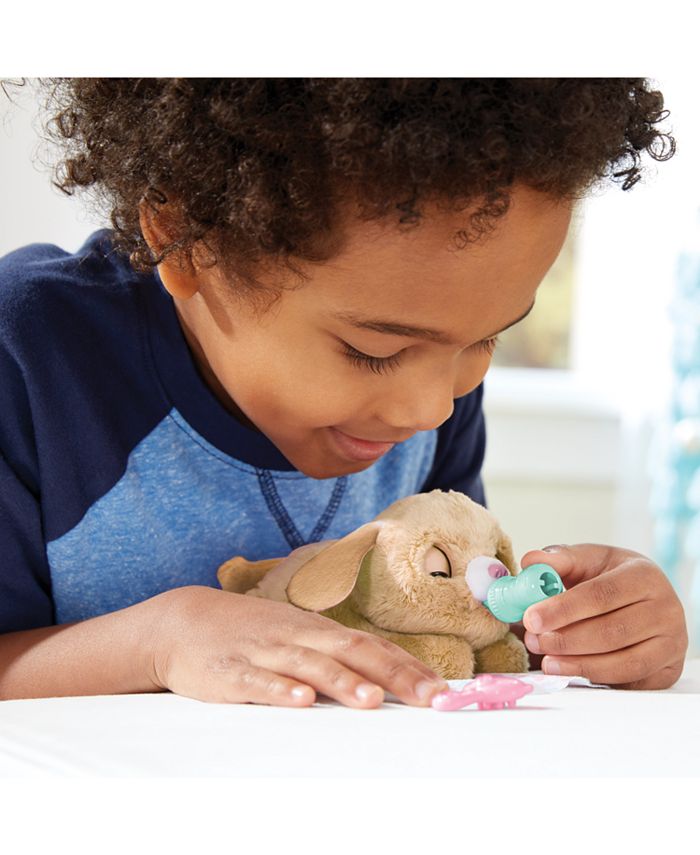 FurReal Friends Newborns Puppy Interactive Pet, Small Plush Puppy with ...