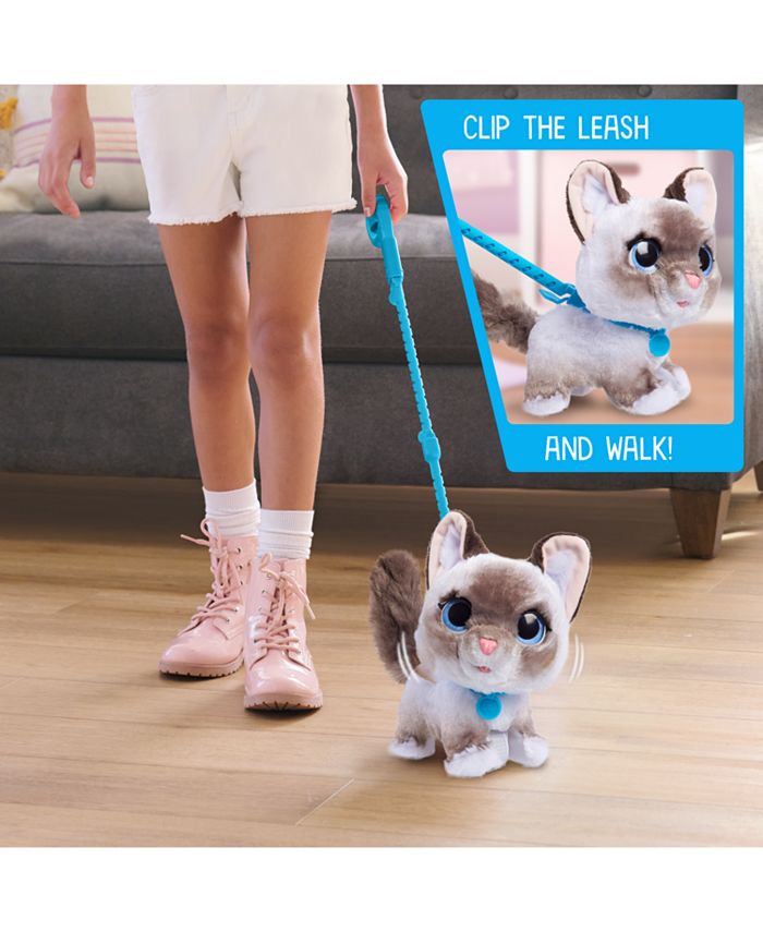 Inside Out 2 FurReal Friends Wag-A-Lots Kitty Interactive Toy, 8" Walking Plush Cat with Sounds ...