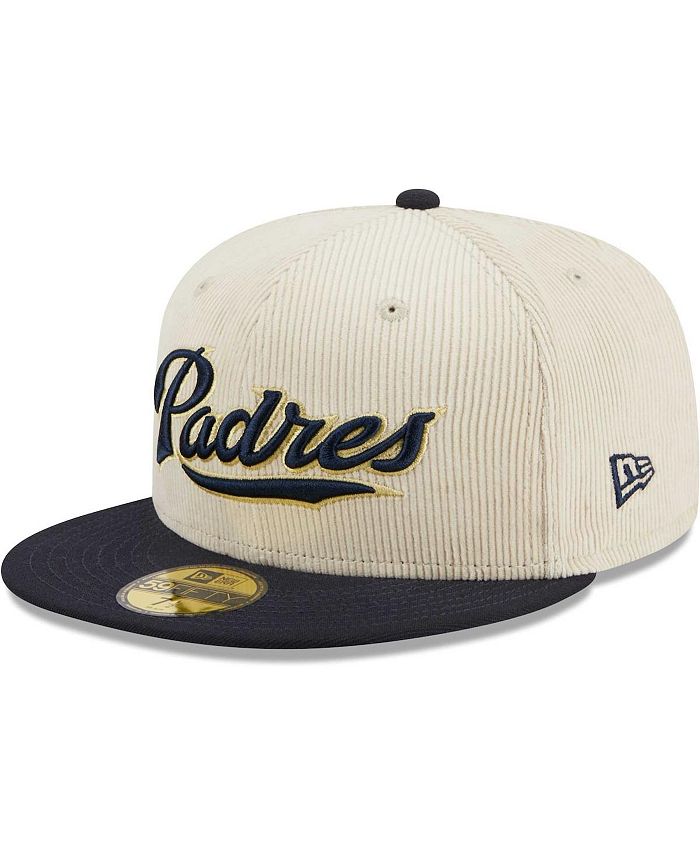 New Era Men's White San Diego Padres Corduroy Classic 59FIFTY Fitted ...