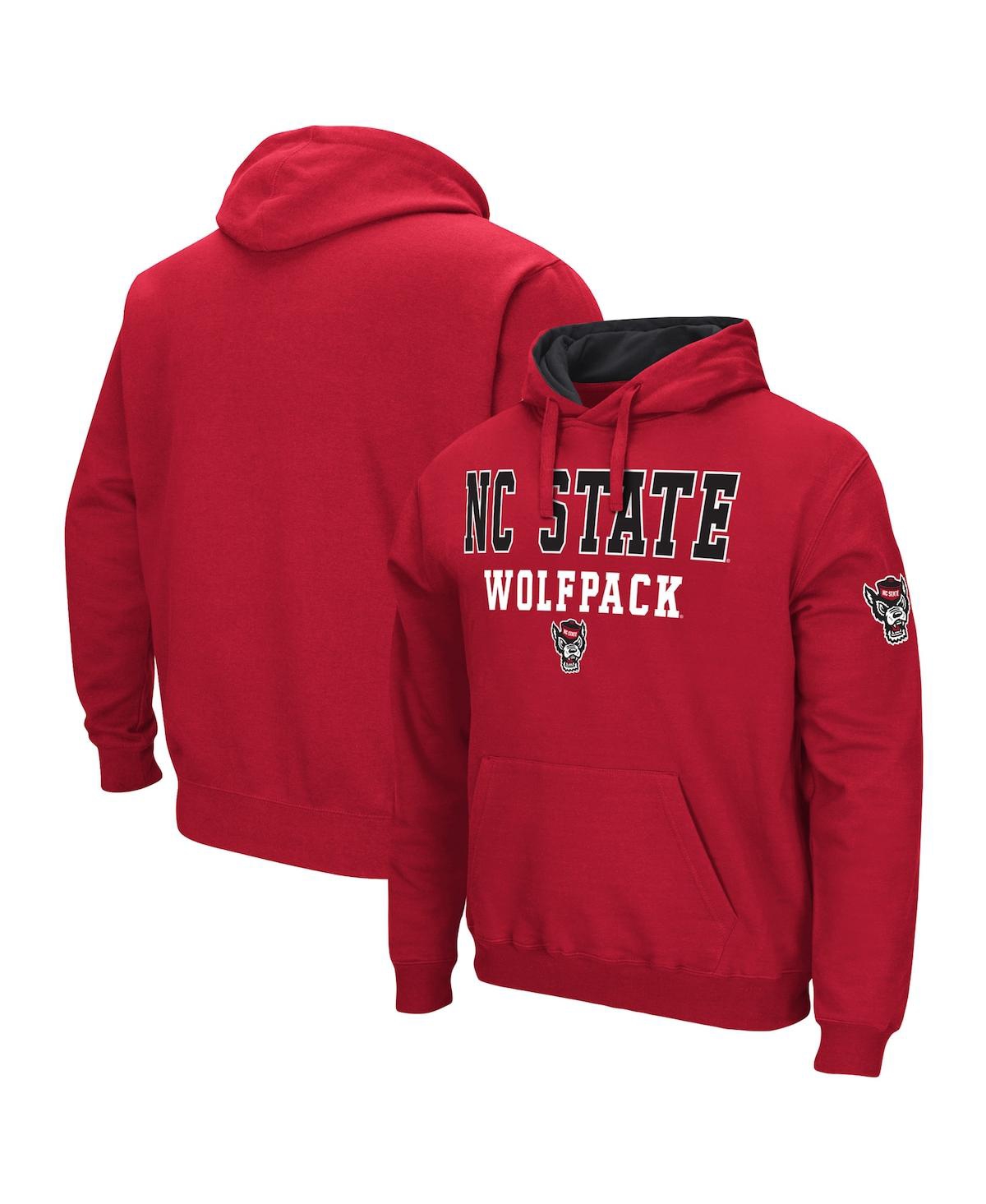 Click here for Mens Colosseum Red Nc State Wolfpack Sunrise Pullo... prices