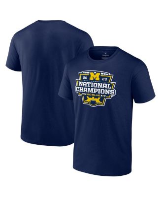 Men's Fanatics Navy Michigan Wolverines College Football Playoff 2023 ...