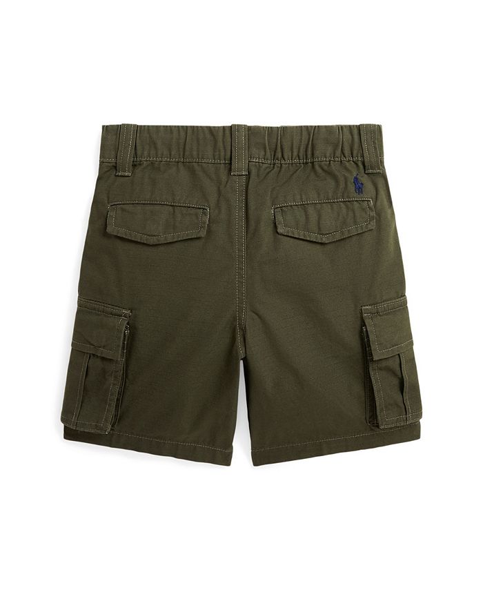 Polo Ralph Lauren Toddler and Little Boys Cotton Ripstop Cargo Shorts ...
