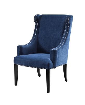 Marcel High Back Wing Chair - Macy's