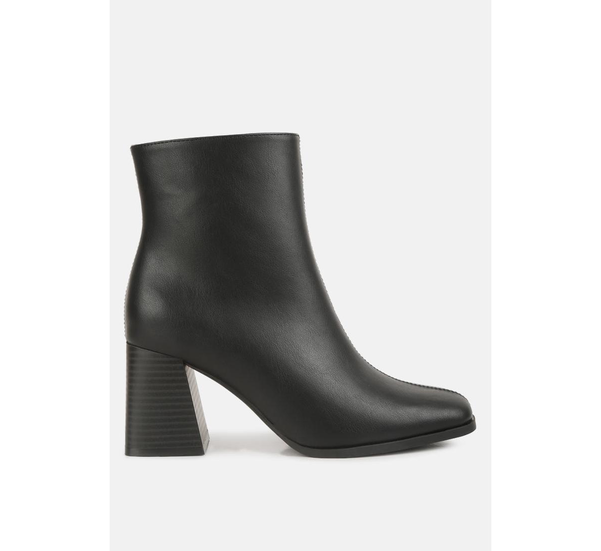 Click here for London Rag Cox Cut Out Block Heeled Chelsea Boots... prices