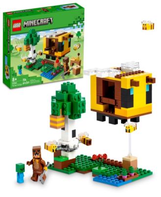 LEGO® Minecraft The Bee Cottage 21241 Toy Building Set with Honey Bear ...