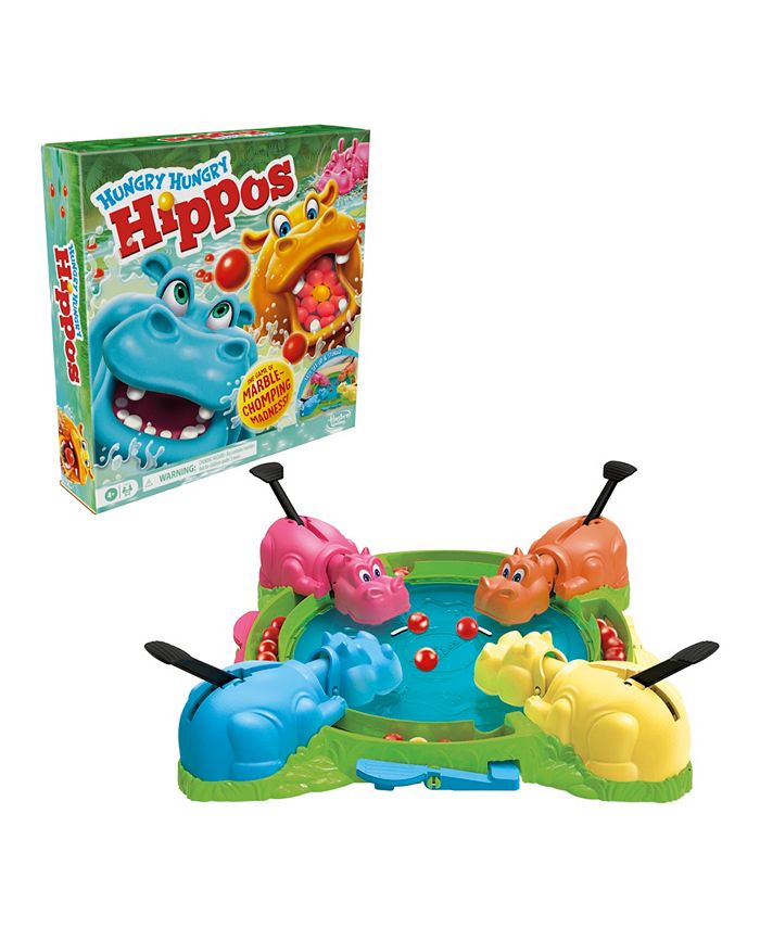 Hasbro Hungry Hungry Hippos Board Game - Macy's