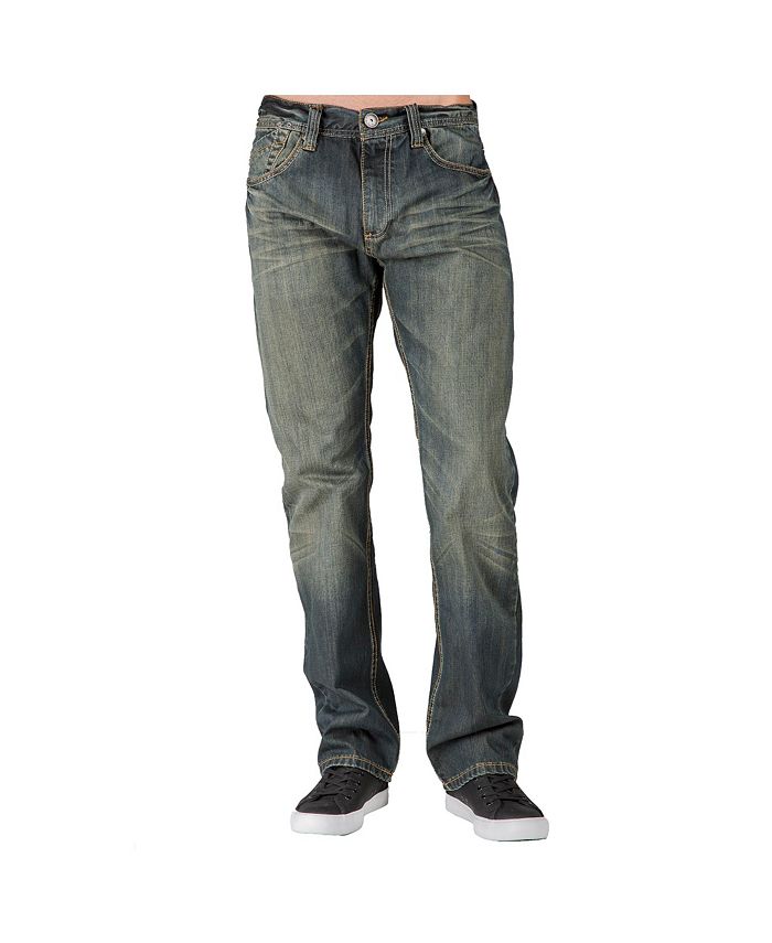 Level 7 Men's Relaxed Straight Handcrafted Wash Premium Denim Signature ...