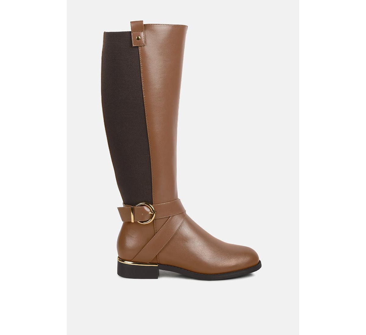 Click here for Snowed Riding Boots - Tan prices