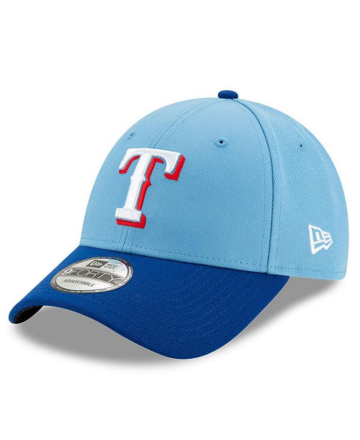 New Era Men's Light Blue Texas Rangers Alternate 2 The League 9FORTY ...