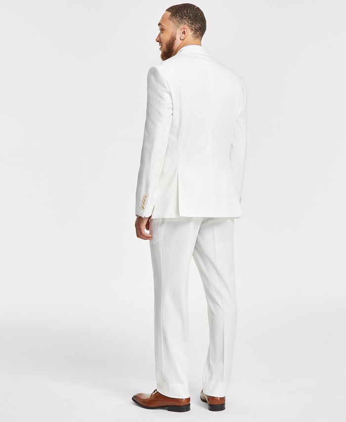 Tayion Collection Men's Classic-Fit Solid Suit Separates - Macy's