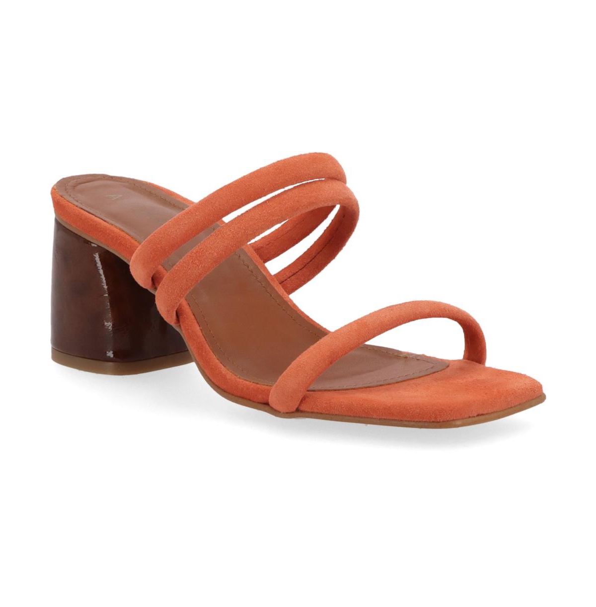 Click here for Alohas Womens Indiana Leather Sandals - Pomelo ora... prices