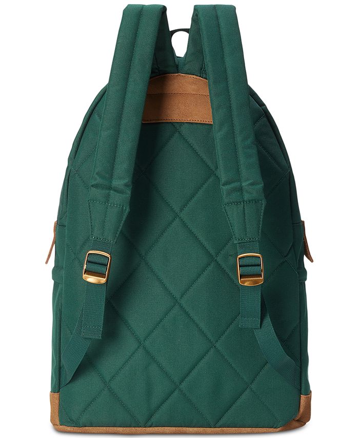 Polo Ralph Lauren Men's Ranger Suede-Trim Backpack - Macy's