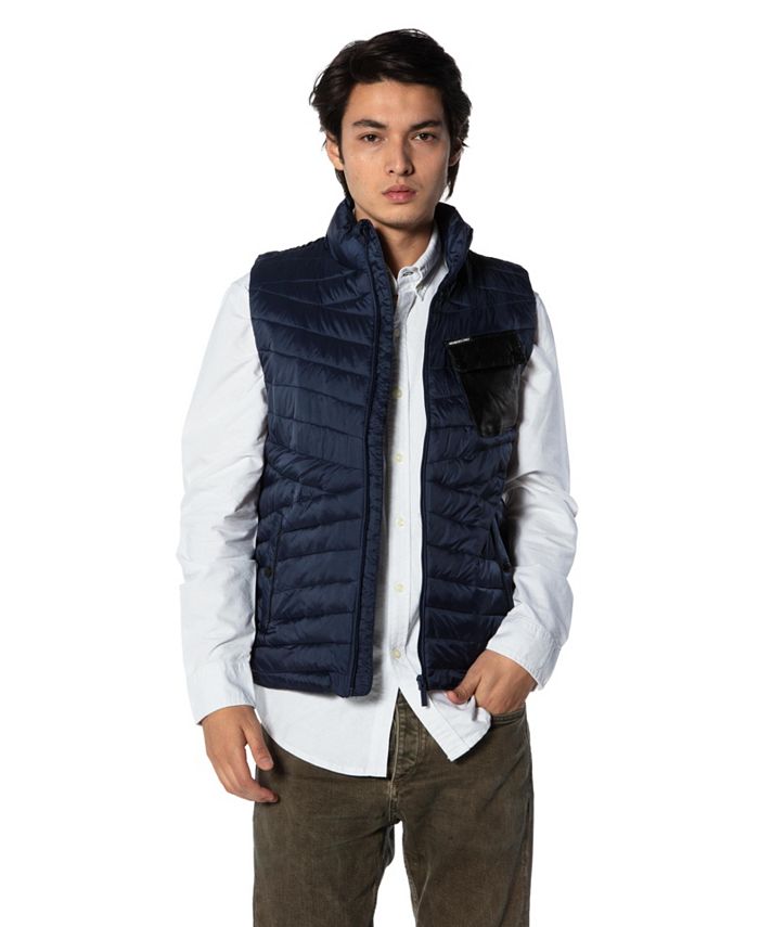Members Only Men's Puffer Vest Jacket - Macy's