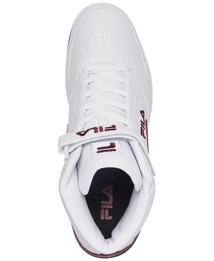 Fila Men's A-High Stay-Put Closure High Top Casual Sneakers from Finish ...