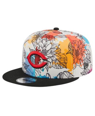 Men's New Era Black Cincinnati Reds Spring Training 9FIFTY Snapback Hat ...