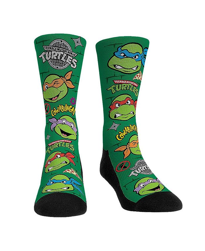 Rock 'Em Men's and Women's Socks Teenage Mutant Ninja Turtles All Over ...