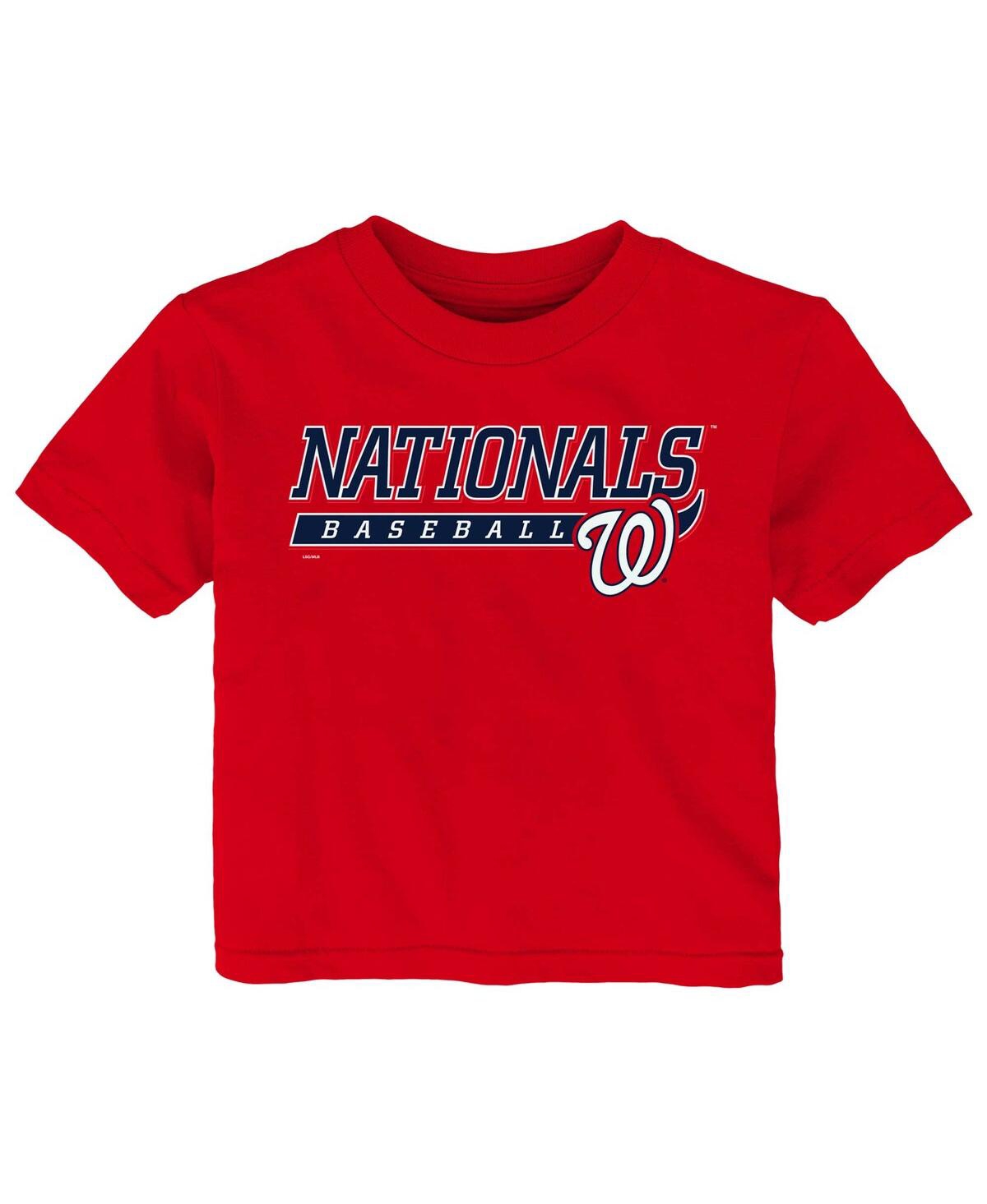 Click here for Baby Boys and Girls Red Washington Nationals Take... prices
