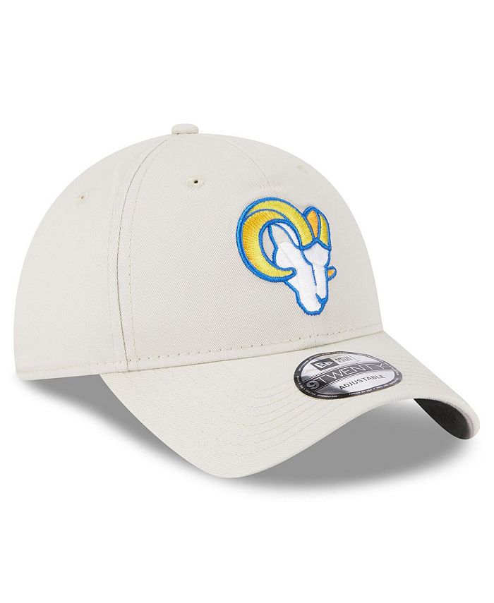 New Era Men's Khaki Los Angeles Rams Ram Head Playmaker 9TWENTY ...