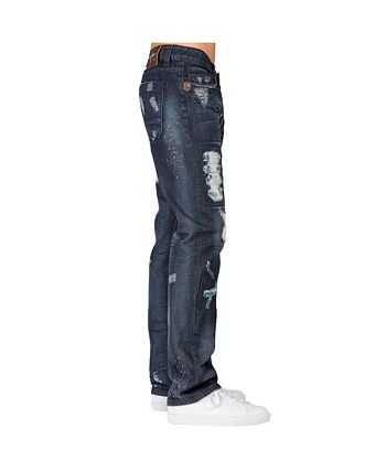 Level 7 Men's Hand Crafted Wash Slim Straight Premium Denim Jeans - Macy's