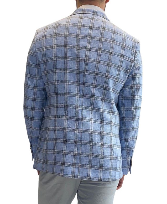 Tailorbyrd Windowpane Plaid Sport coat - Macy's