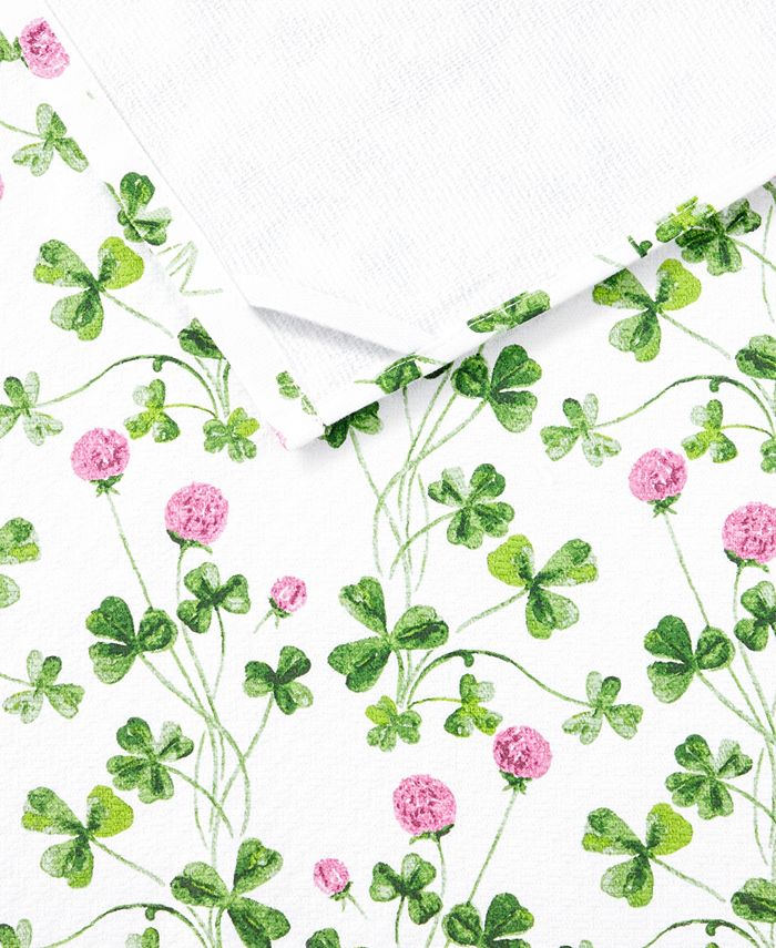 Martha Stewart Clover Meadow Kitchen Towel 16" x 28", 3 Pk - Macy's