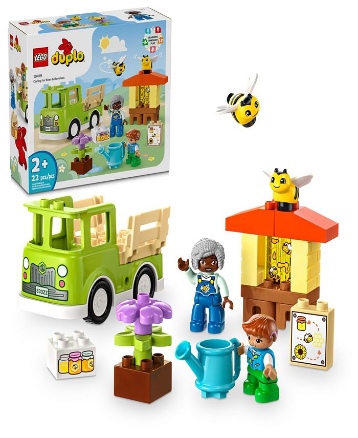LEGO® DUPLO Town Caring for Bees Beehives Toy, Educational Toy 10419 ...