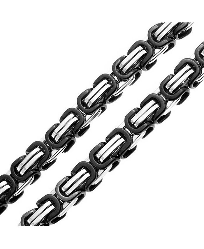 Bling Jewelry Mechanic Byzantine Biker Jewelry Urban Double link ...