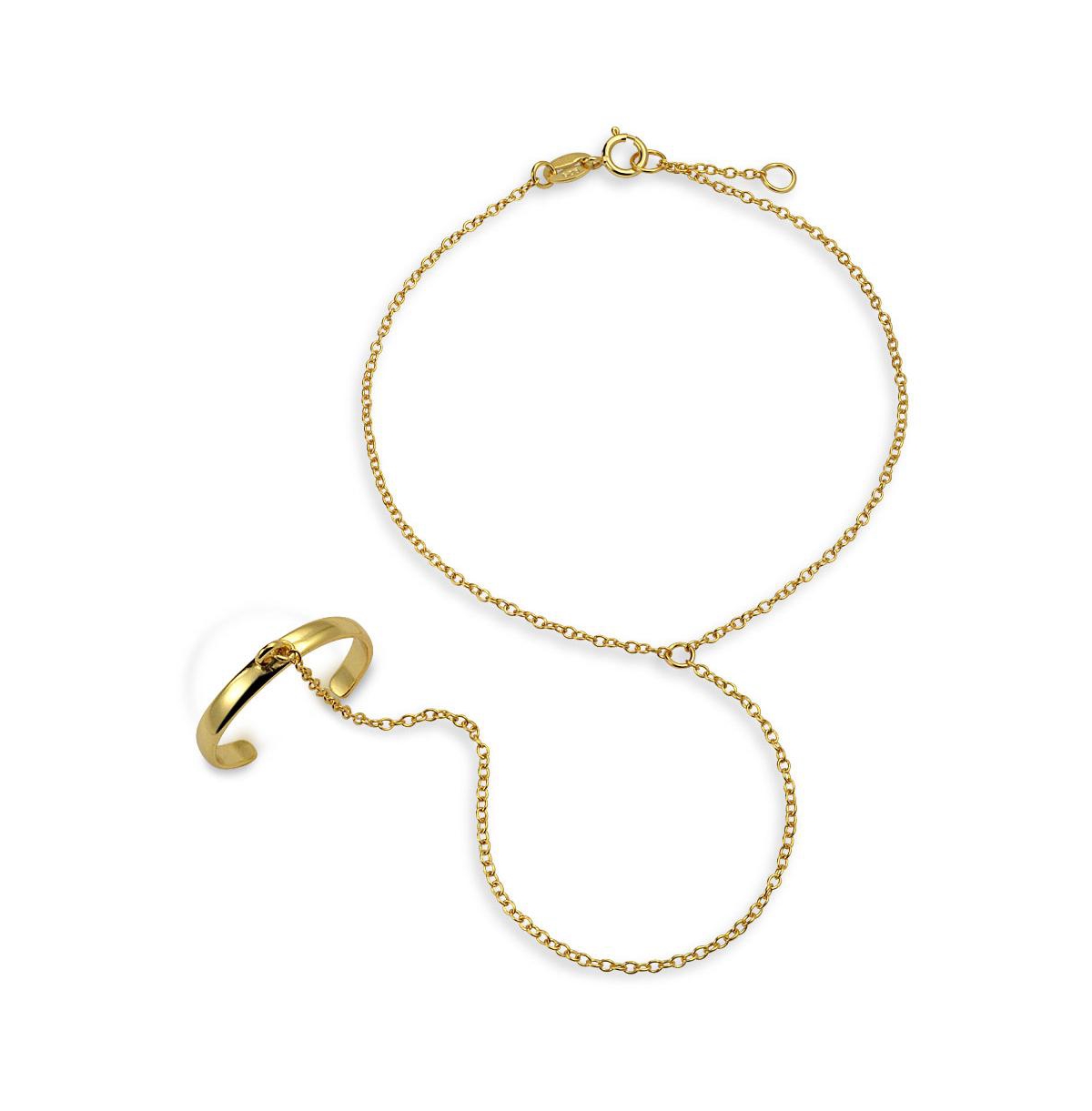 Click here for Bling Jewelry Trendy Delicate Hand Chain Dancer Sl... prices