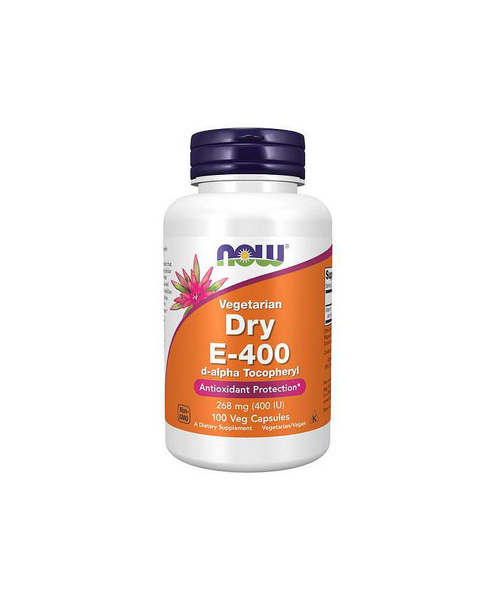 NOW Foods Dry E-400, 100 Caps - Macy's