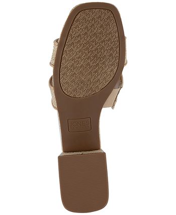 Jones New York Women's Unsa Block Heel Slide Sandals - Macy's