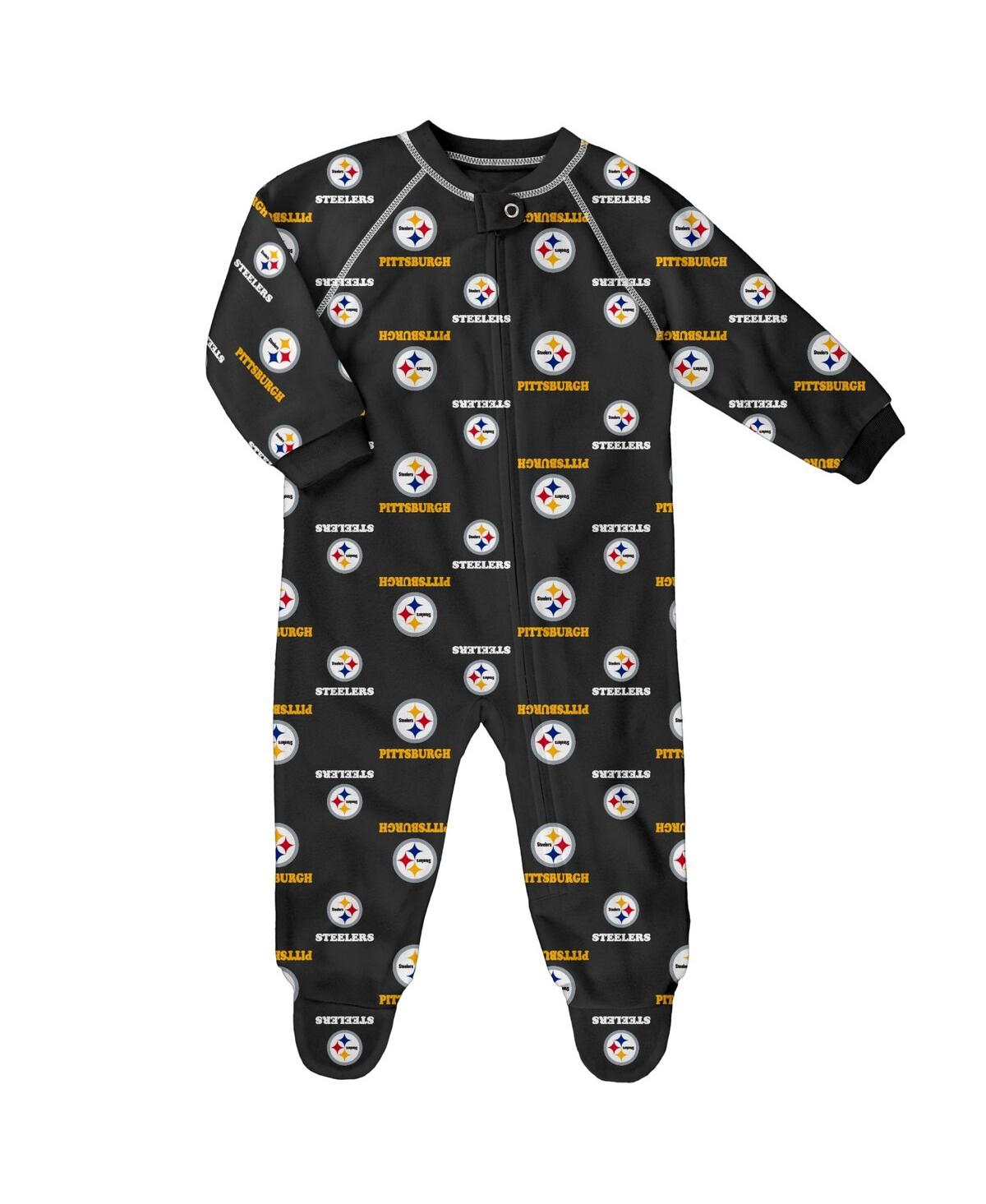 Click here for Baby Boys and Girls Black Pittsburgh Steelers Allo... prices