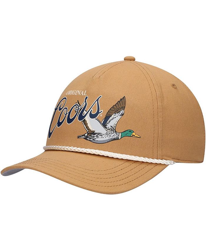 American Needle Men's Brown Coors Canvas Cappy Trucker Adjustable Hat ...