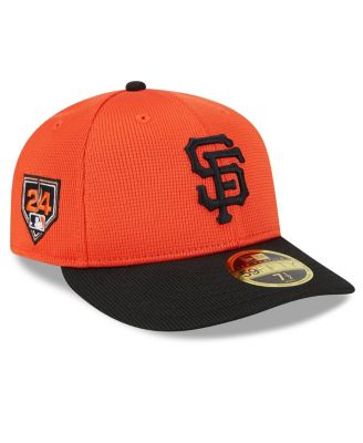 Men's New Era Orange, Black San Francisco Giants 2024 Spring Training ...