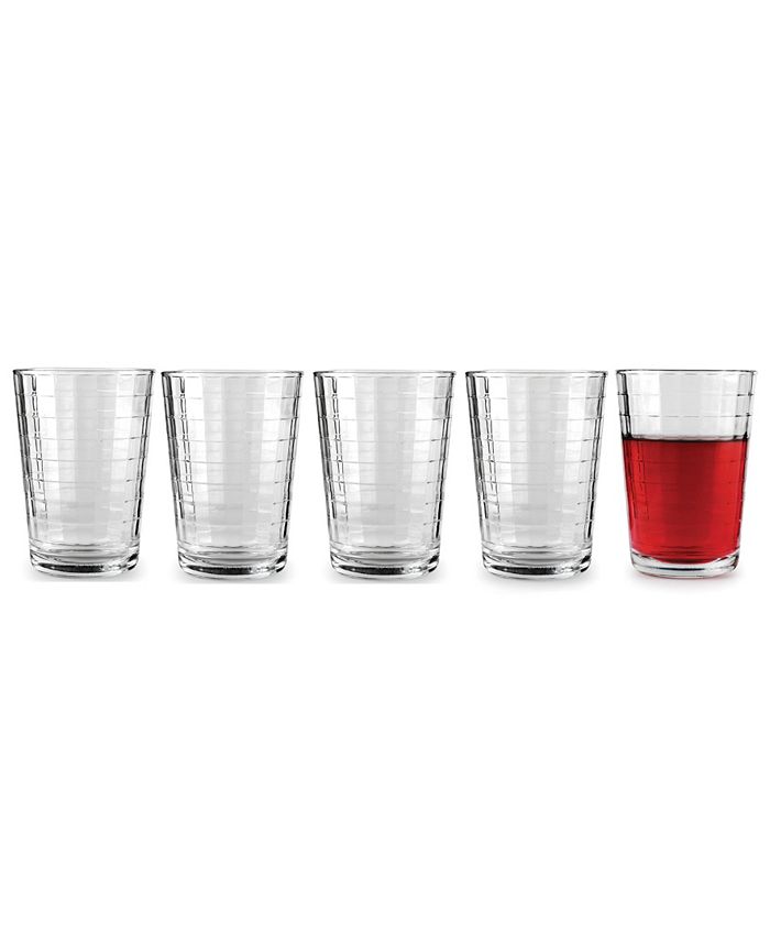 Circleware Matrix Set of 10 - 7 oz Juice Glasses - Macy's