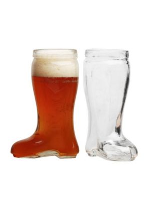 Boots Set of 2 - 1 Liter 33.8 oz Beer Boots - Macy's