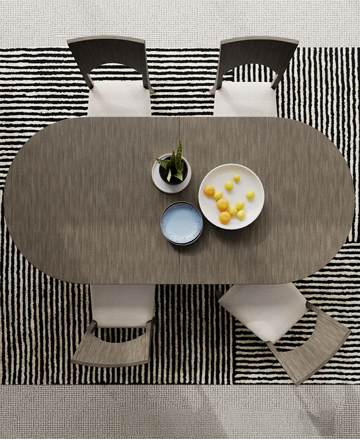 Furniture Frandlyn 5pc Dining Set (Table + 4 Side Chairs) - Macy's