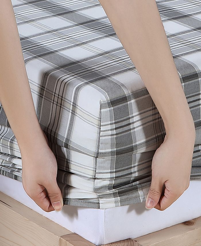 Eddie Bauer Chinook Plaid Sheet Set, Twin - Macy's