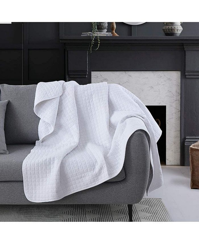 MarCielo 100% Cotton Quilted Throw Blanket 50"x 60" - Macy's