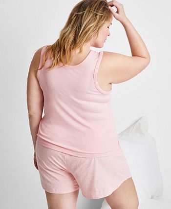 State of Day Women's Ribbed Modal Sleep Tank Top XS-3X, Created for ...