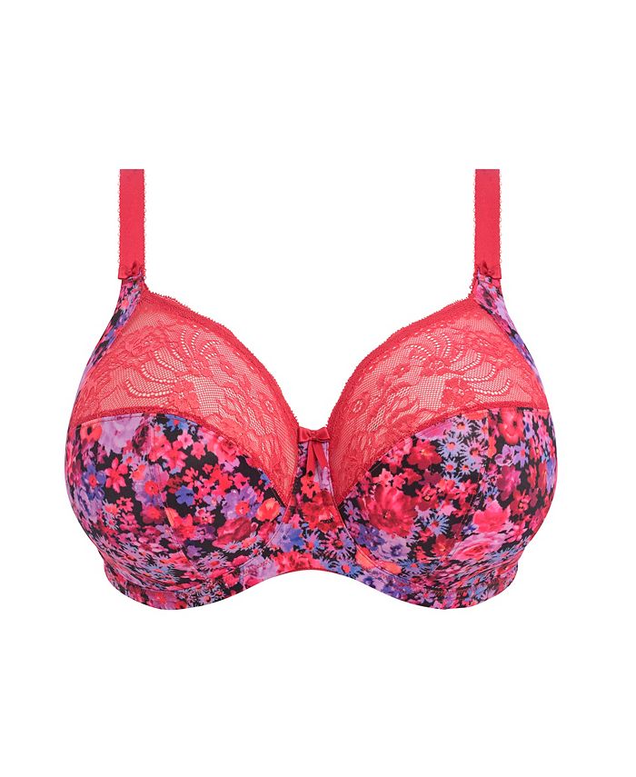 Elomi Full Figure Morgan Banded Underwire Stretch Lace Bra EL4110 ...