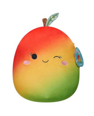 Squishmallows 8" Red, Yellow and Green Winking Mango Plush - Macy's