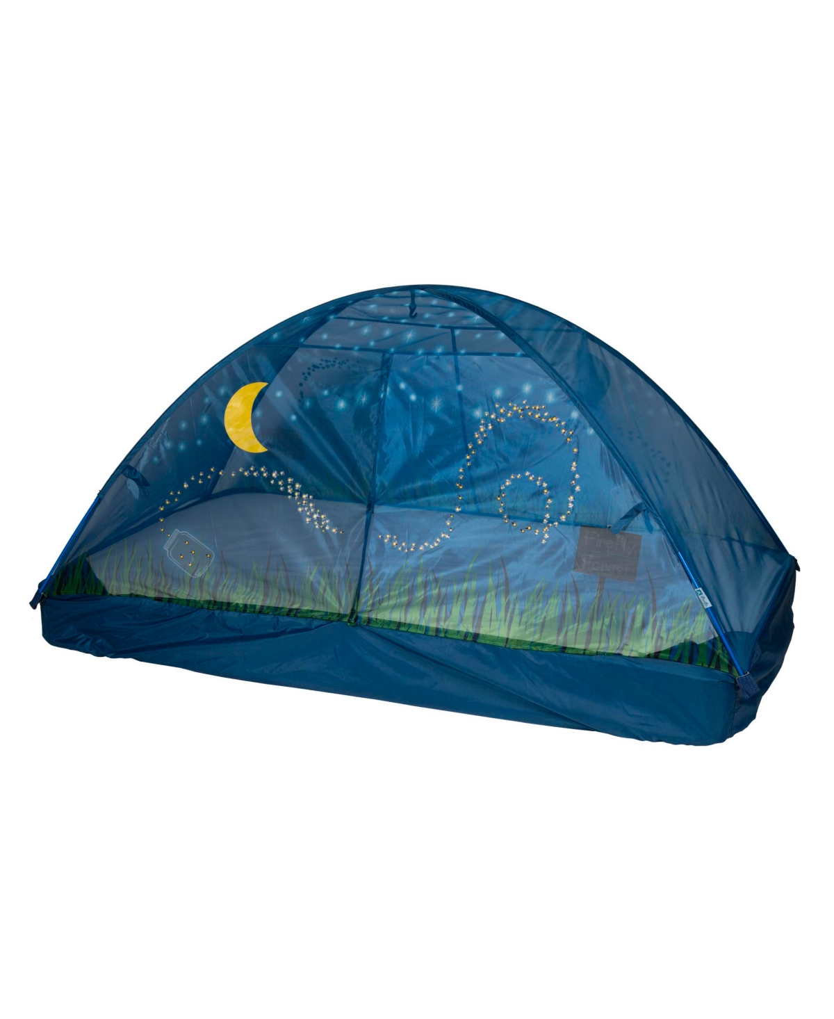 Click here for Firefly Bed Tent - 77 In X 38 In - Blue base with... prices