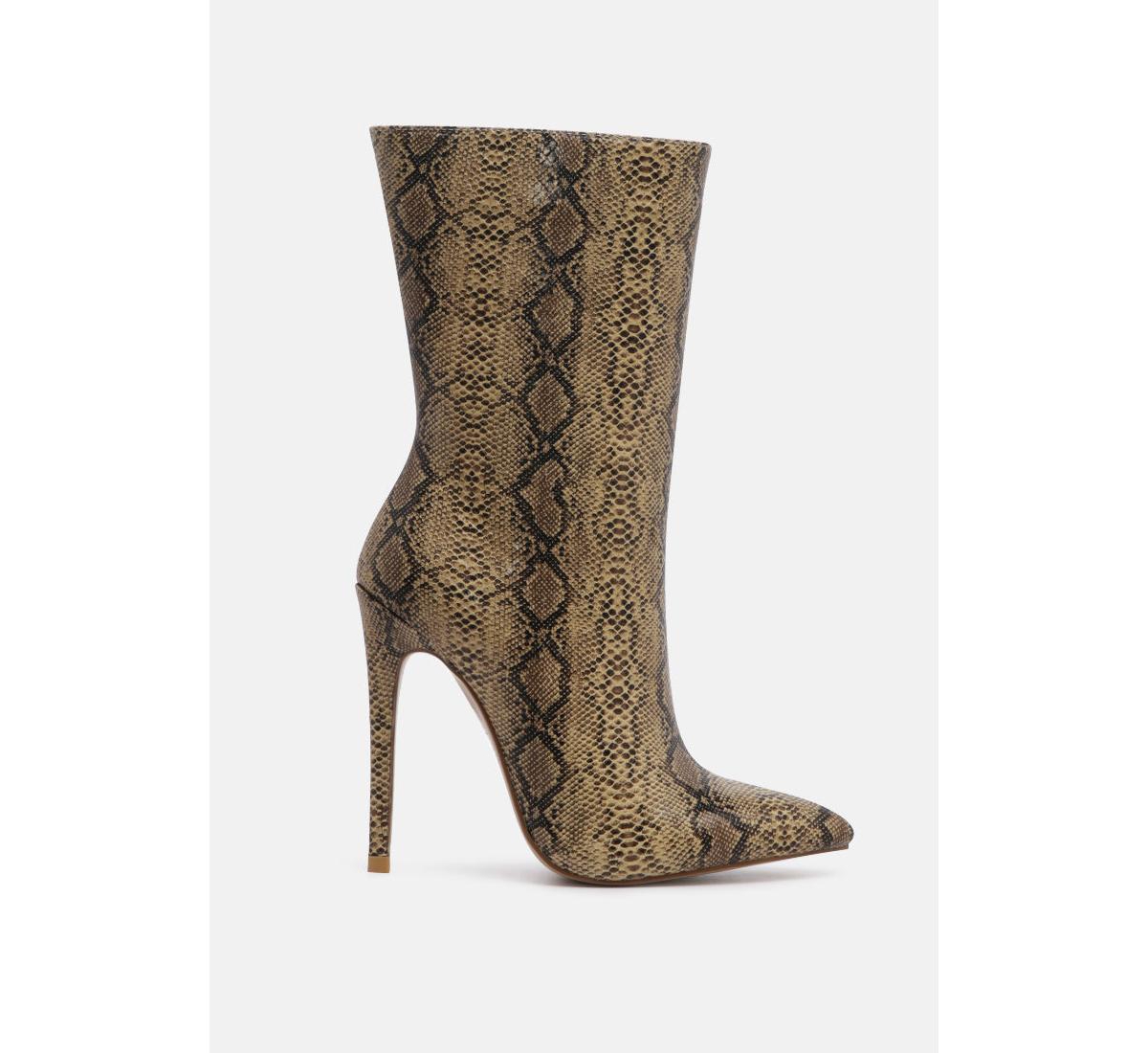 Click here for Micah Pointed Toe Stiletto High Ankle Boots Women... prices