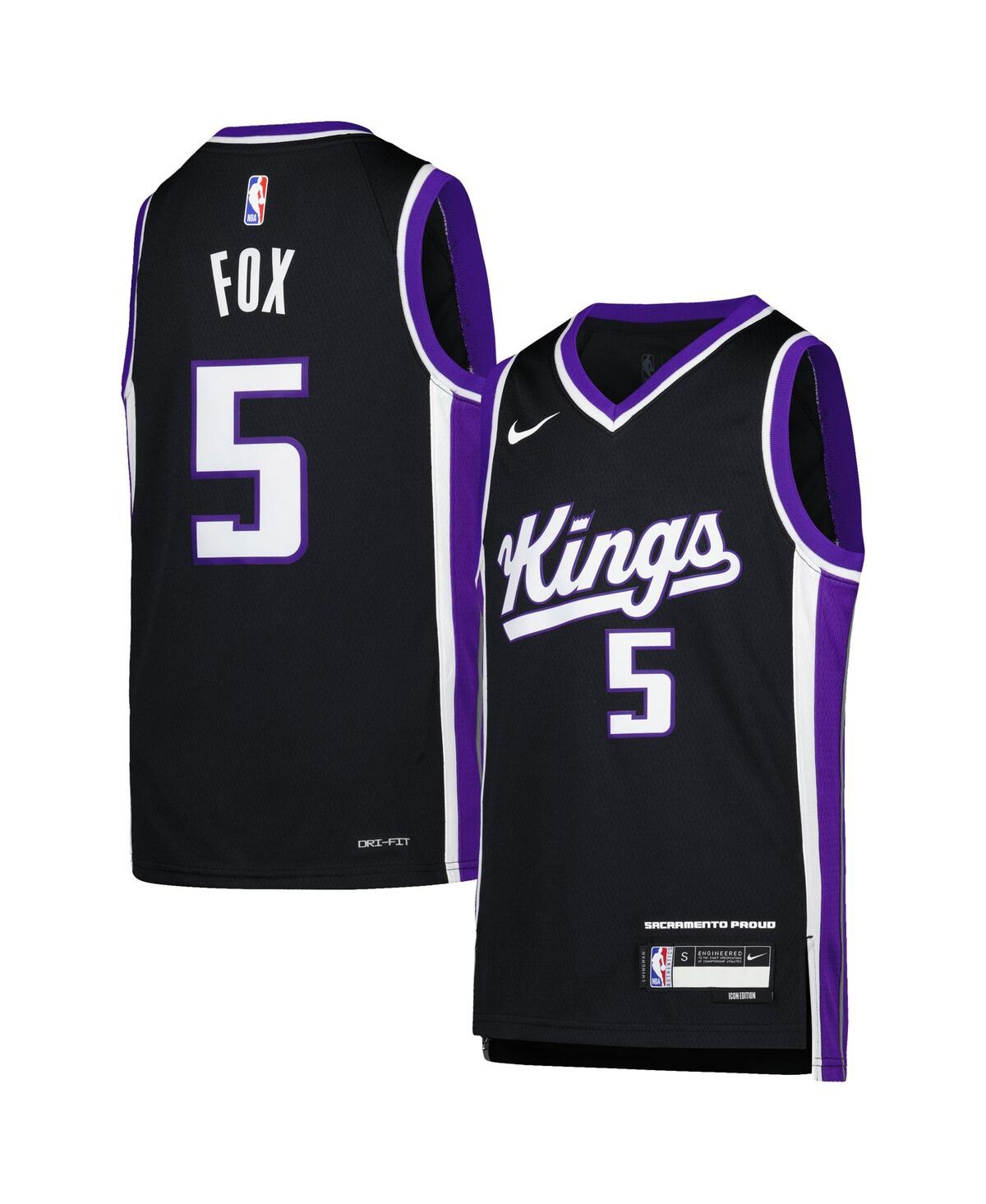 Click here for Big Boys Nike DeAaron Fox Purple Sacramento Kings... prices