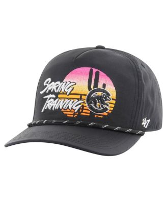 Men's '47 Brand Black Chicago Cubs Spring Training Surfside Adjustable ...