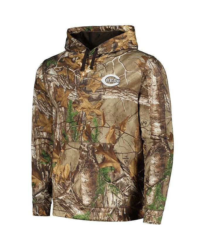 Dunbrooke Men's Camo Cincinnati Reds Champion Realtree Pullover Hoodie ...