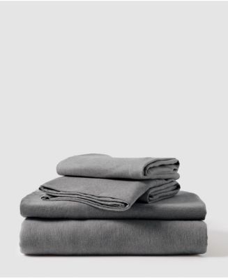 Pact Organic Cotton Favorite Tee Jersey Sheet Set - Full - Macy's