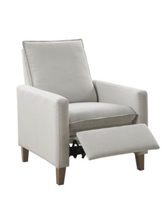 Madison Park Coleman Upholstered Manual Push Back Recliner - Macy's