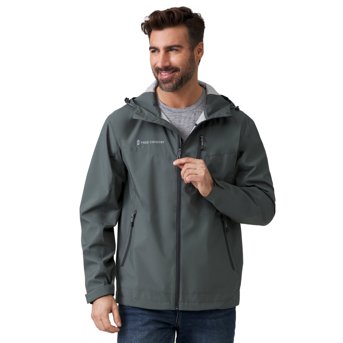 Click here for Free Country Mens Hydro Lite X2O Status Rain Jacke... prices